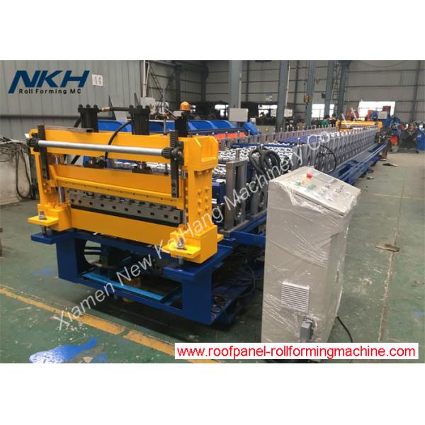 Quality Steel Door Frame Roll Forming Machine Fenestrated Shutter Roll Forming Machine for sale