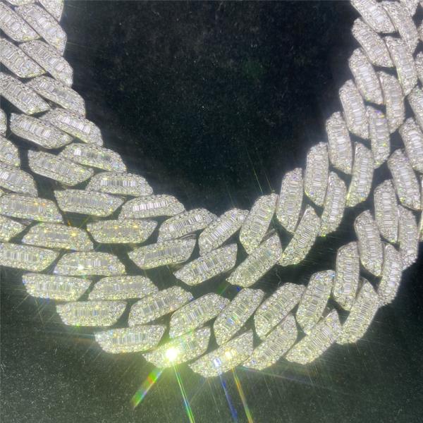 Quality 925 Sterling Silver Miami Cuban Link Chain for sale