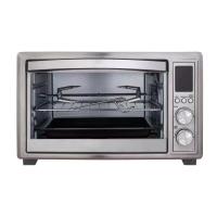 China 1600W 30L LED Control with inner lamp and air basket stainless steel digital Air fryer oven for sale