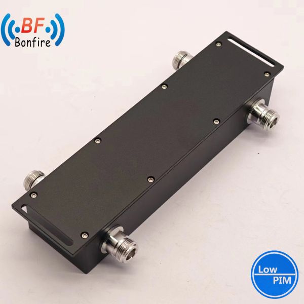 Quality 4.3-10-F/DIN-F/N-F Interface VHF 698-4000MHz 2 in 1 out Hybrid Combiner or Hybrid Coupler for sale