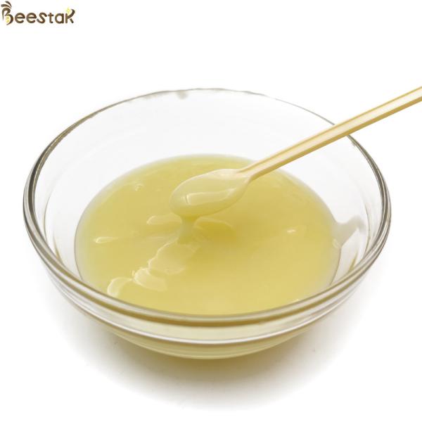 Quality 1.6% 10-HDA Fresh Royal Jelly Cold Chain Transported Light Yellow Organic Royal Jelly for Immune Support for sale