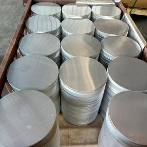 Quality Deep Drawing 0.5mm 6.0mm Round Aluminum Circle Plate Cookwares Custom Size High for sale