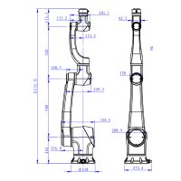 Quality Pick and Place cobot arm Robotic Arm With Customizable Operating System for sale
