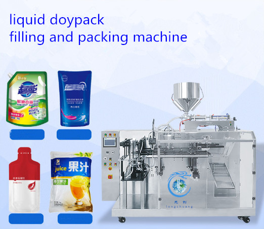 Quality Salad Sauce Stand Up Pouch Packaging Machine Steak Sauce Packaging Machine Milk for sale