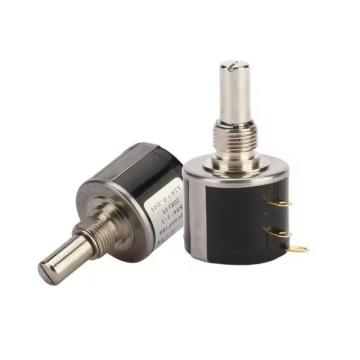 Quality 534 10k 100K ohm precision multiturn rotary multi-turn wirewound potentiometer for sale