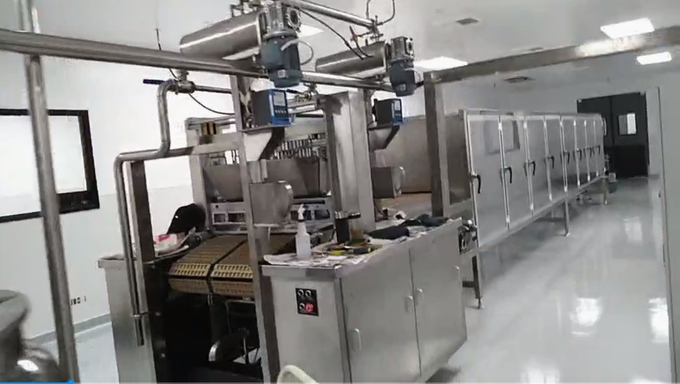Servo Driving PLC Control Hard Candy Production Line Machines Industry Candy Making Lines 5