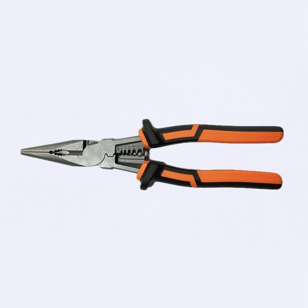 Quality Telflon Finished Long Nose Pliers Soft Handle Ergonomic  Extended Pliers for sale