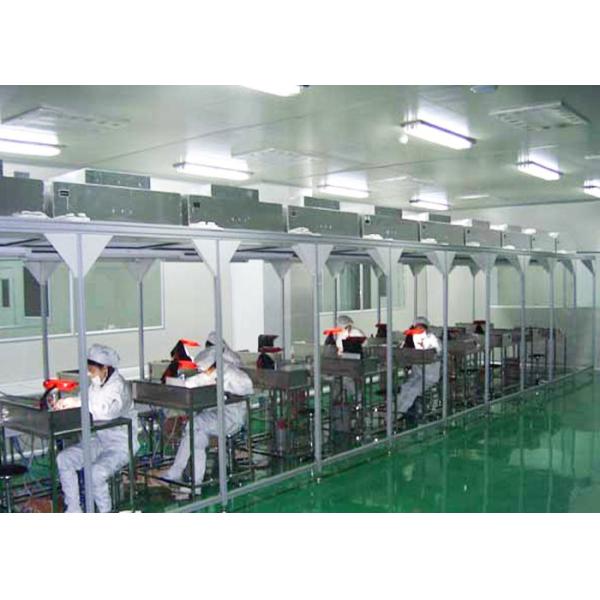 Quality Vertical Flow 2x4ft Softwall Clean Room Prefabricated SUS201 for sale