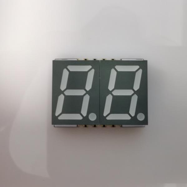 Quality Common Anode Seven Segment SMD LED Display 80mW 2 Digits for sale