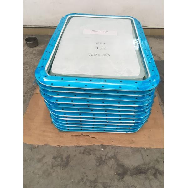 Quality Aluminum Frame Bolted Wheelhouse Marine Windows 800×630~1800×900mm for sale