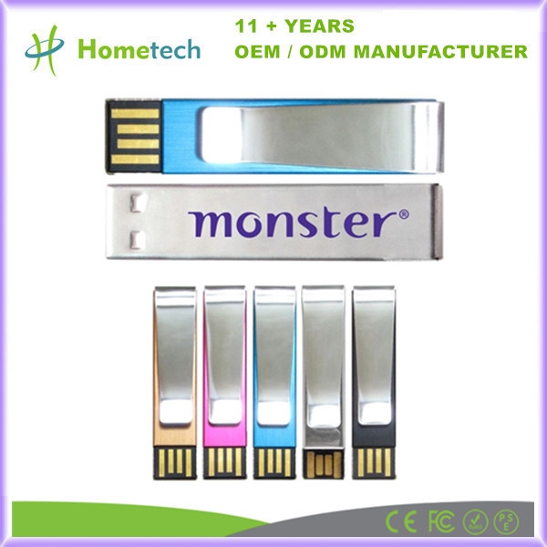 Quality 2GB/4GB Cool Paper Clip USB Stick with Speed Data Transfer and Temperature Range 0-70C for sale