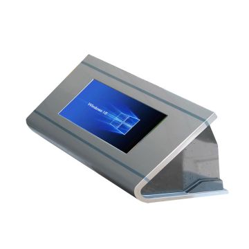 Quality Rugged Steel Enclosure Desktop Kiosk Vandal Proof IR Touchscreen 15" - 19" for sale