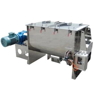 Quality 11KW Stainless Steel Double Ribbon Blender 1000L Horizontal Mixer Machine for sale