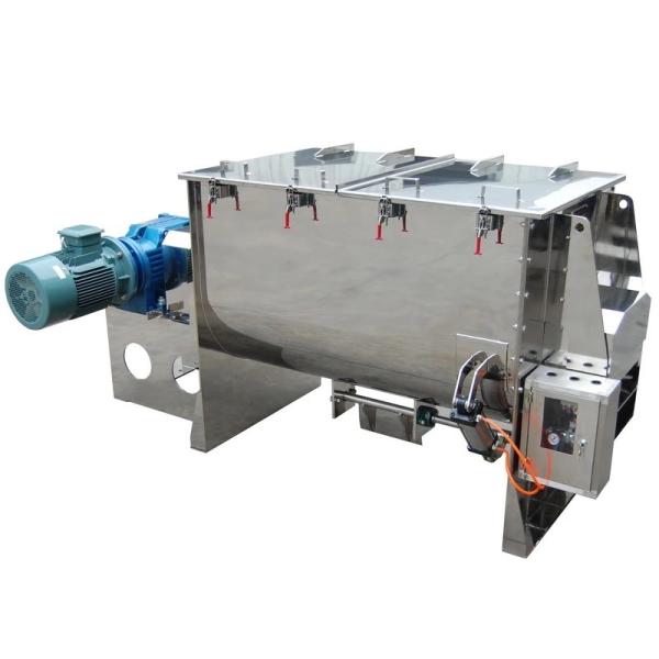Quality 11KW Stainless Steel Double Ribbon Blender 1000L Horizontal Mixer Machine for sale
