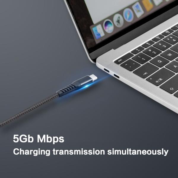 Quality OEM 5A USB 3.0 Charging Cable USB C To USB C Cable For Samsung for sale
