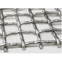 Quality Galvanized Crimped Woven Wire Mesh Stainless Steel 1-5m Width Acid Resistant for sale