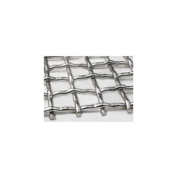 Quality Galvanized Crimped Woven Wire Mesh Stainless Steel 1-5m Width Acid Resistant for sale