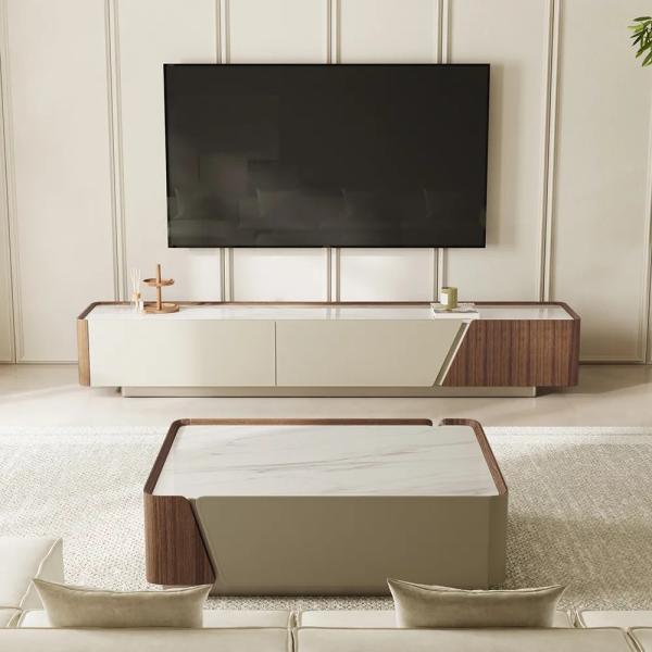 Quality modern square coffee table set luxury coffee table for sale