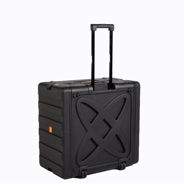 Quality PP 6U 19 Inch Rack Mount Cabinet Black Color Built In Wheels for sale