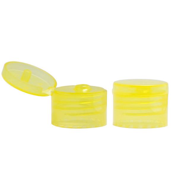 Quality 24/410 24mm Container Plastic Flip Top Cap Smooth Closure for sale