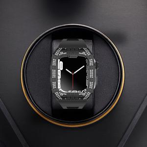 Quality Shockproof Apple Watch Case With Carbon Fiber And Water Resistance 30 Meters for sale