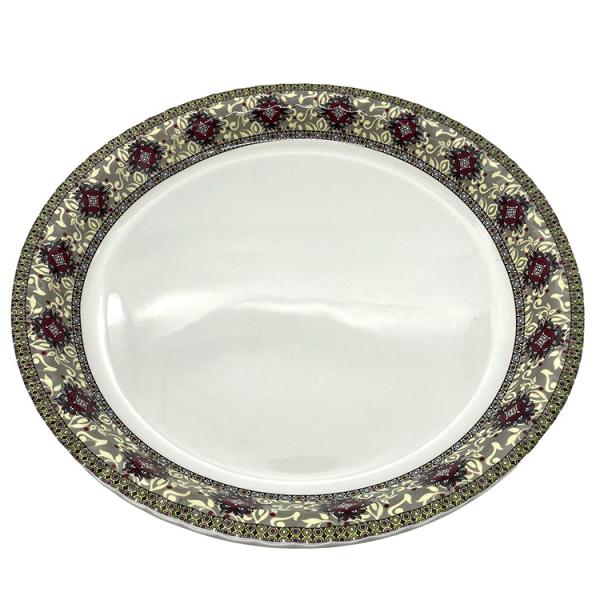 Quality Seamless Camper Melamine Plates Unbreakable Eco Friendly Dinnerware for sale
