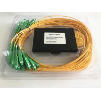 Quality 1x32 ABS Cassette Type SC APC Fiber Optical PLC Splitter for sale
