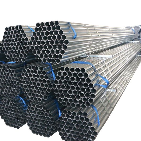 Quality Round Section Shape Galvanized Steel Pipe for Building Material Processing for sale