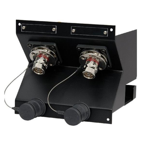 Quality Single Mode SMPTE Fiber Connector And Enclosures Panel Fixed Plug for sale