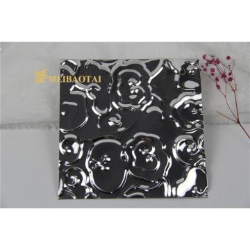 Quality Stamped Embossed Stainless Steel Sheet For Walls 40 Elongness for sale