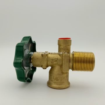 Quality Forging Casting LPG Self Closing Brass Angle Valve for sale