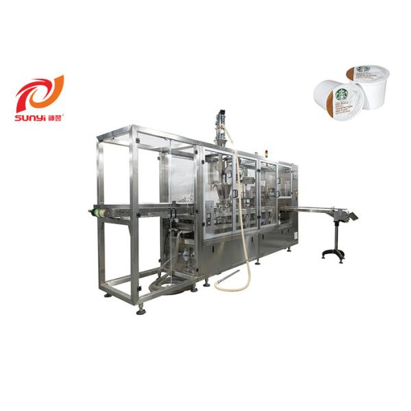 Quality SUNYI Double Lanes K Cup Coffee Pod Filling Machine for sale