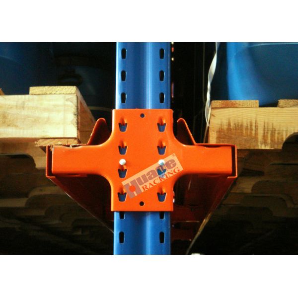 Quality Blue Orange Material Handling Racks Drive Through Racking For Cold Storage for sale