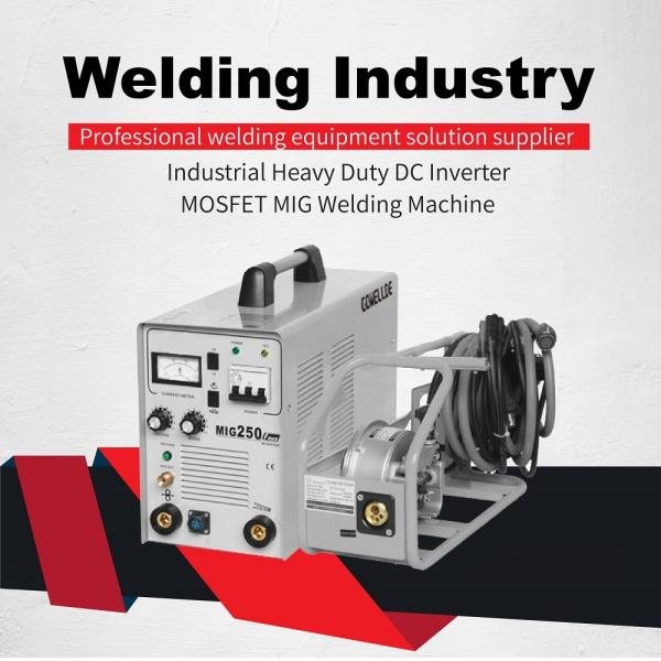 Quality MIG MMA Single Phase Welder MOS IP21S Wire Welding Machine CO2 welding machine for sale