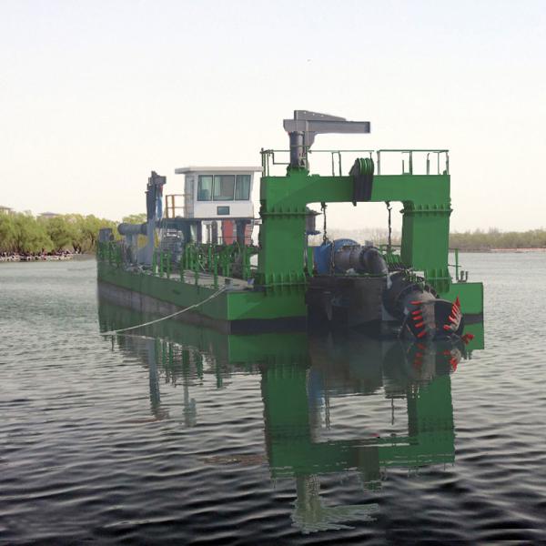 Quality Depth 25m Sand Dredger Equipped With 895KW Auxiliary Engine For Harbor for sale