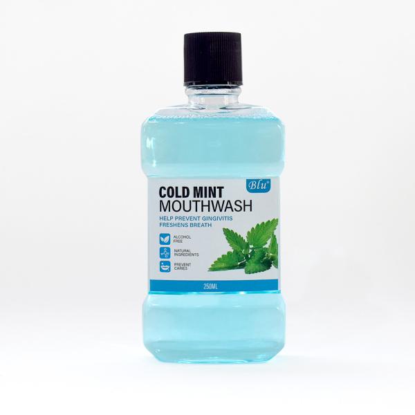 Quality Alcohol Free Antibacterial Mouthwash 250ml Multi Flavors Mouthwash for sale