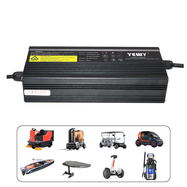 Quality Power 24V 10A AGV Battery Charger Fully Automatic Intelligent for sale