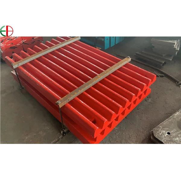 Quality HRC50 Mn18Cr2 Fixed Stationary Swing Stone Jaw Crusher Plate for sale