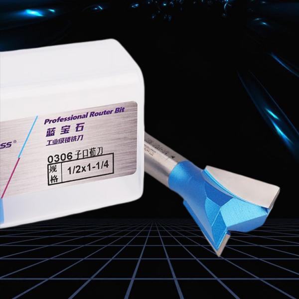 Quality Durable Dovetail Moulding Router Bits Anti Abrasion Multipurpose for sale