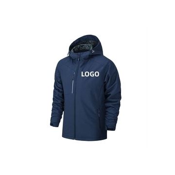 Quality Custom Hand Pockets Turn Down Collar Zip Up Lined Front Durable Chino Twill for sale