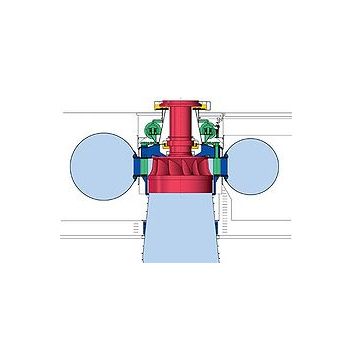 Quality Francis Hydro Turbine / Francis Water Turbine for Capacity below 20MW Hydropower for sale