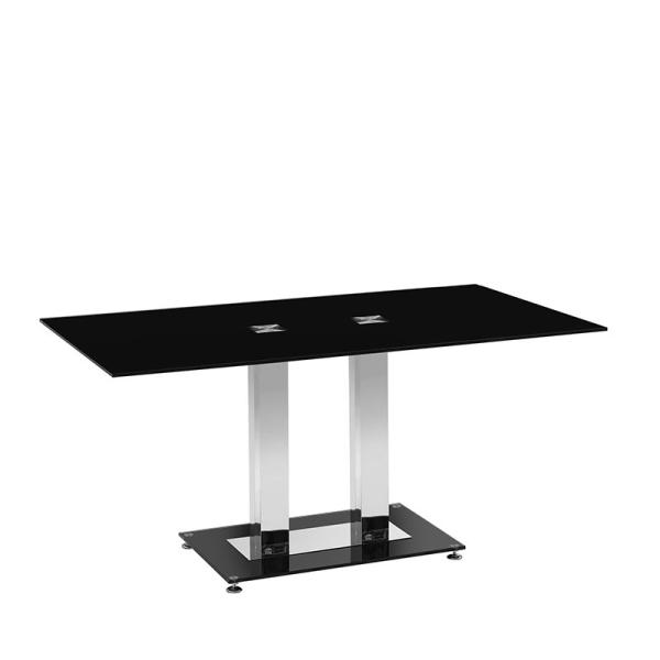 Quality Modern Fashion Black Coffee Table Rectangular Metal Service High-End Living Room for sale