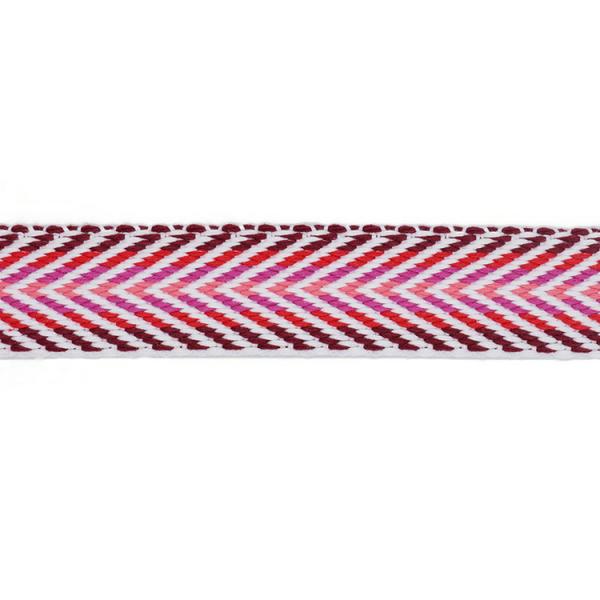 Quality Multi Color Cotton Jacquard 4cm Cotton Webbing Tape for sale