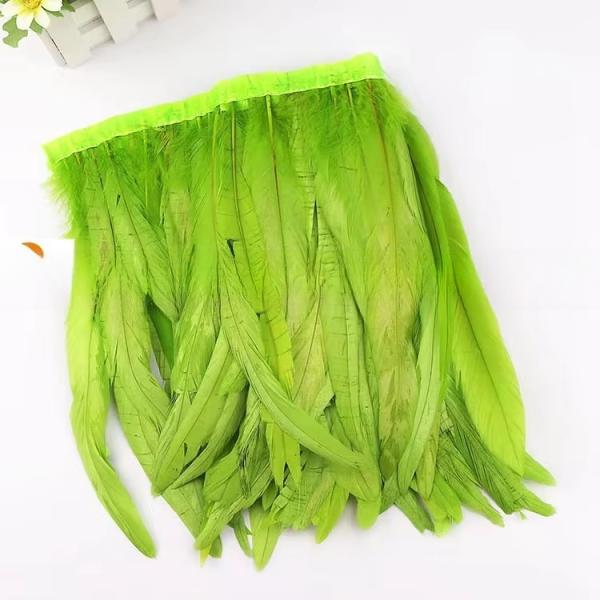 Quality Carnival costumes rooster coque feather fringe trimming for sale
