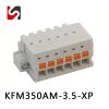 china SHANYE BRAND KFM350AM-3.5 300V Newest 3.5mm phoenix pluggable terminal blocks