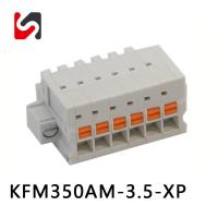Quality SHANYE BRAND KFM350AM-3.5 300V Newest 3.5mm phoenix pluggable terminal blocks male female hot sale for sale