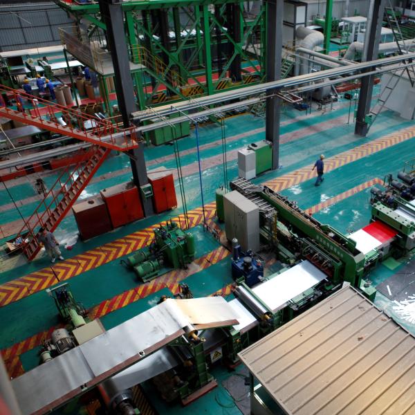 Quality 120000TPY Continuous Hot Dip Galvanizing Plant 1.5mm 3.0mm 680mm for sale