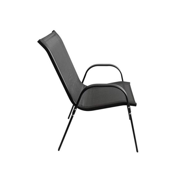 Quality Portable Textilene Stacking Garden Chairs For Outdoor And Indoor for sale