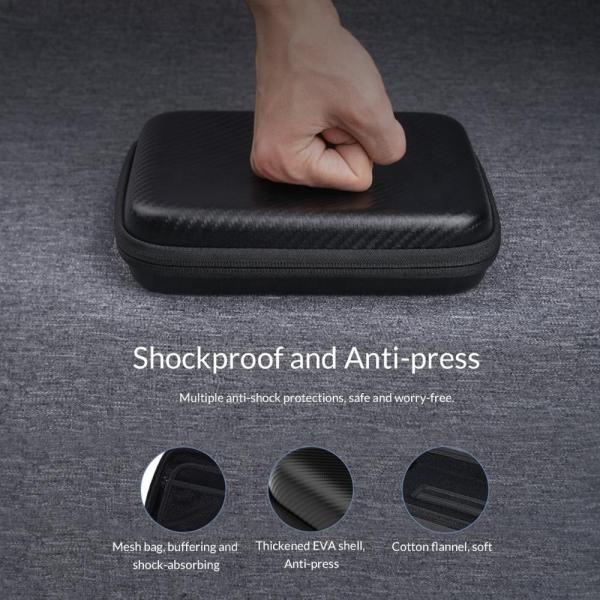 Quality Anti Press Stethoscope EVA Tool Case 1200D Polyester Faric Lining for sale