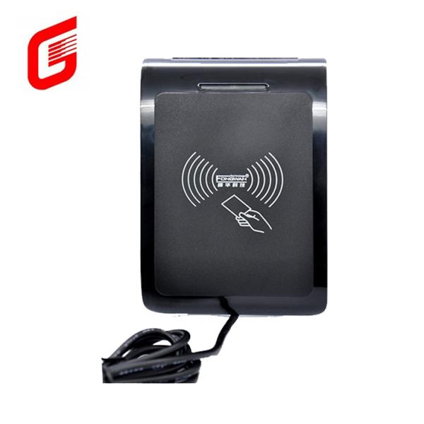 Quality External Black S9 RS232 / USB Contactless Smart IC Card Reader with All in 1 for sale